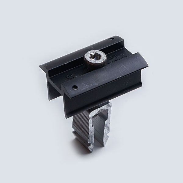 Schletter Mid Clamp 30-47mm Proline (Black) - Sol Distribution