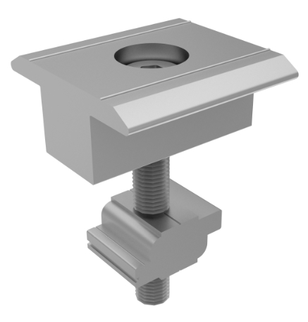 Clenergy PV-ezRack Inter Clamp - Standard 30mm - Sol Distribution