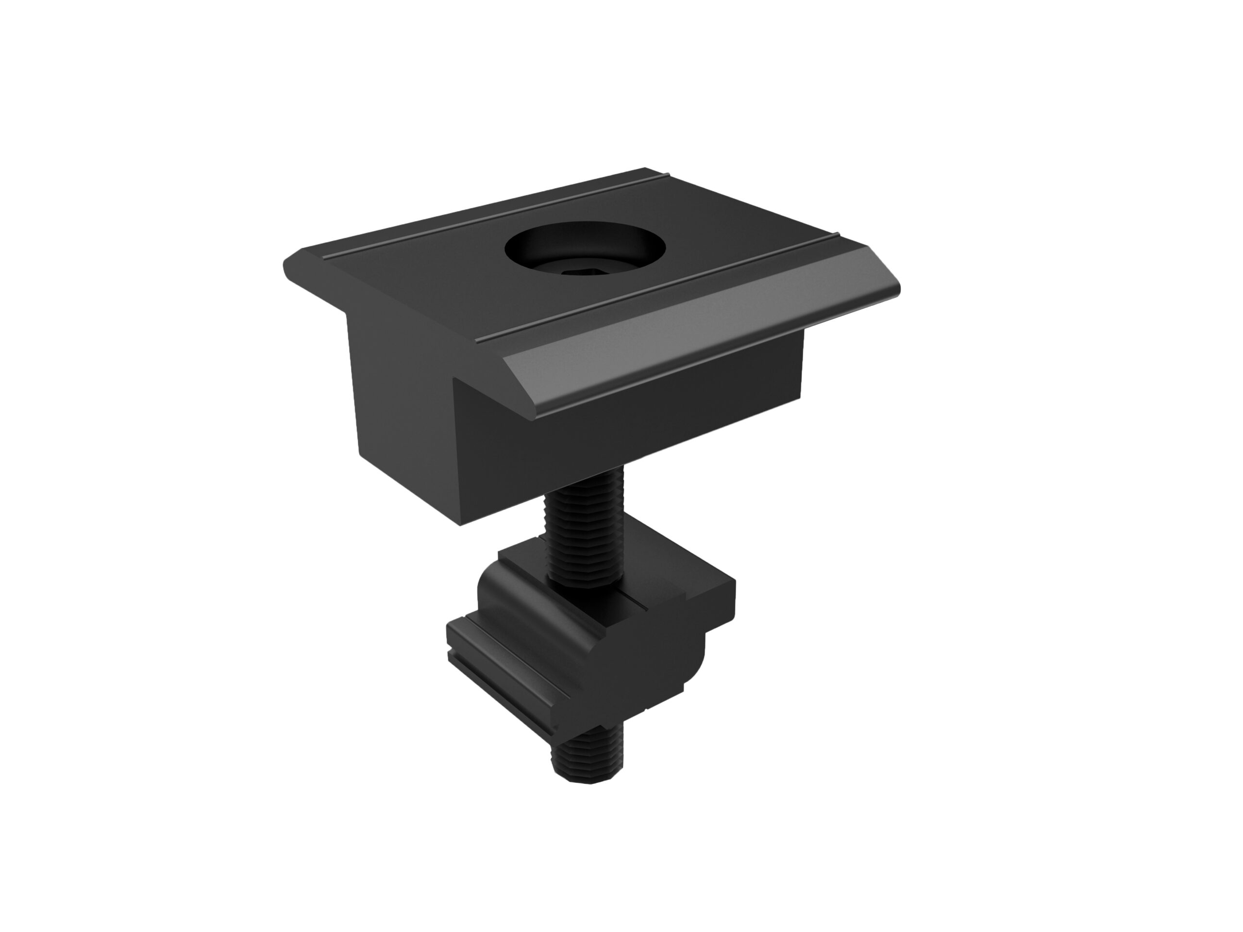 Clenergy PV-ezRack Black Inter Clamp - Standard 35mm - Sol Distribution